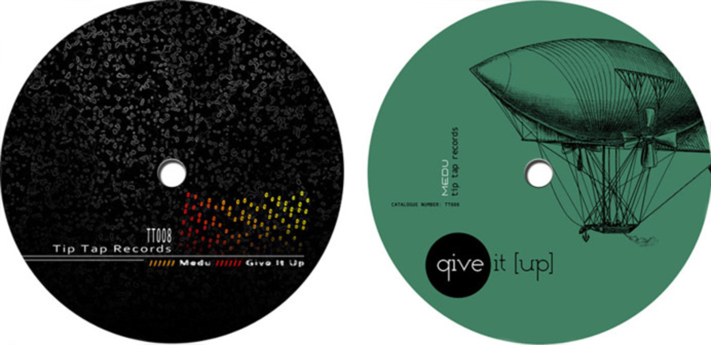 Cover design for Tip Tap records digital album relase